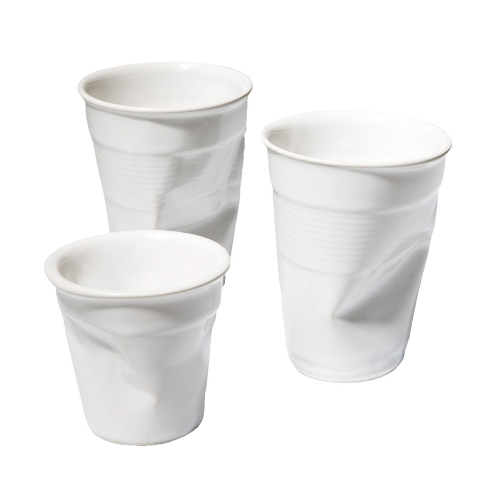 Crushed Cup (Set of 2) - Gessato Design Store