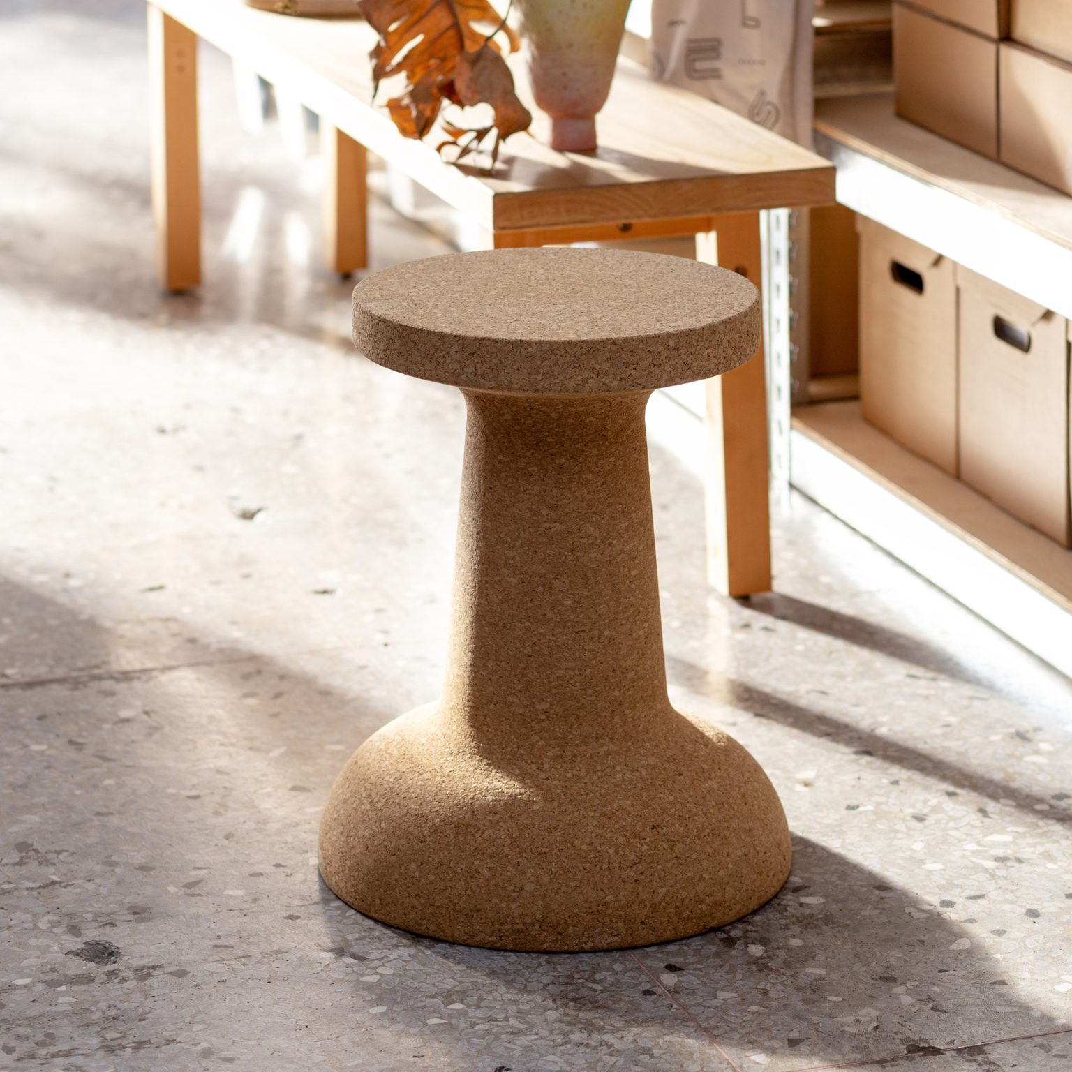 Esaila - Pushpin Cork Stool | Gessato Design Store