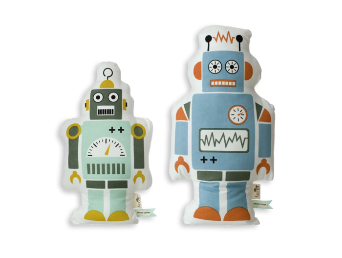 Robot Decorative Pillows by Ferm Living - Gessato Design Store