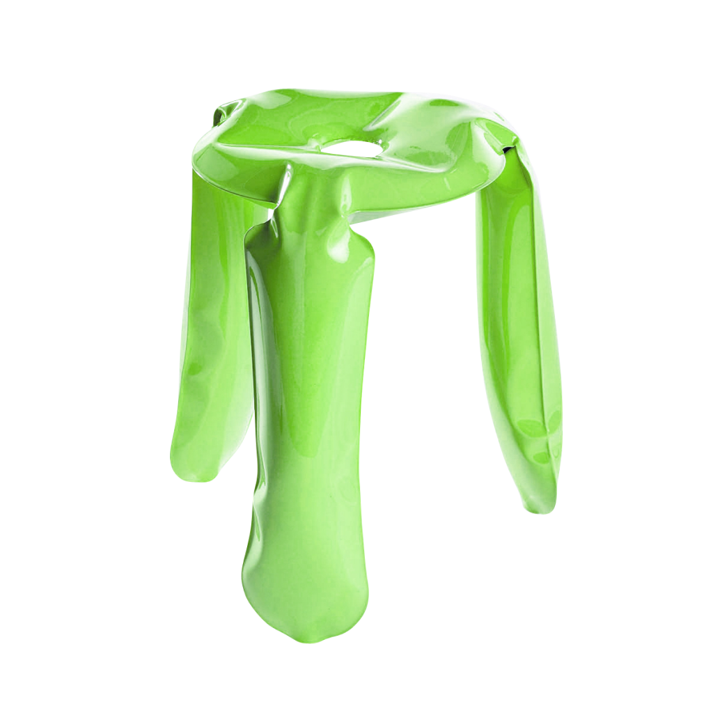 Oskar Zieta - Plopp Inflated Metal Stool, Polished Steel | Gessato ...