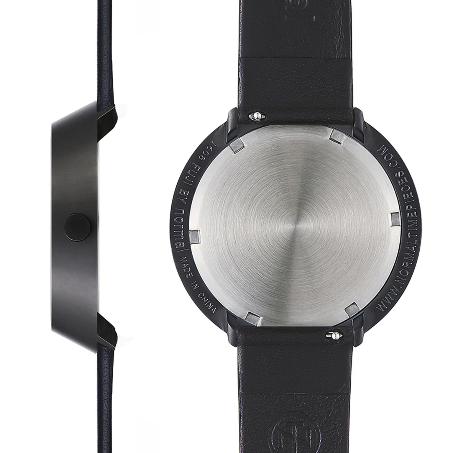 Normal Timepieces - Fuji Gunmetal Black | Gessato Design Store
