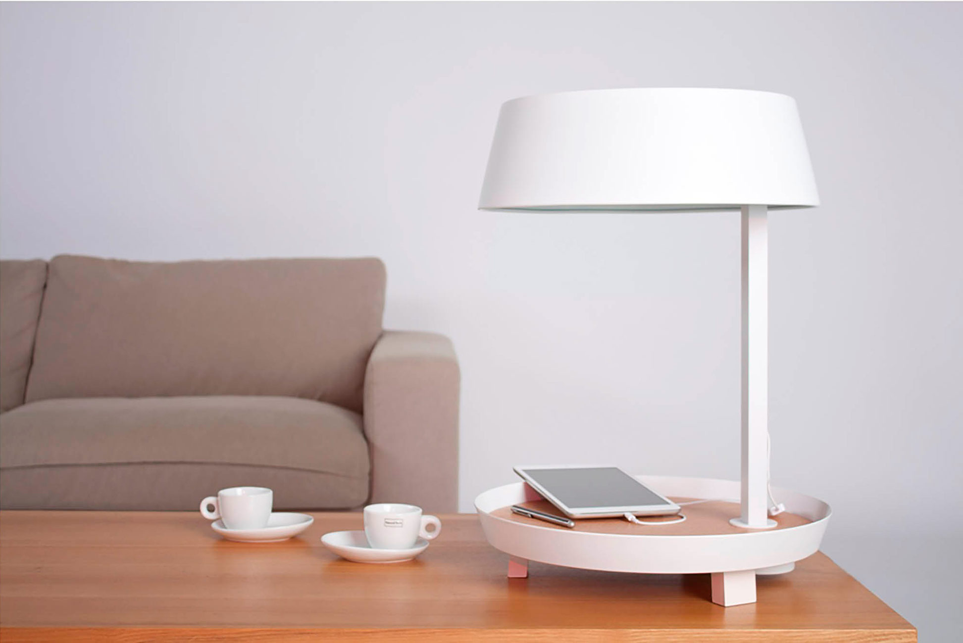Seed Design Lighting - Carry Table Lamp, White | Gessato Design Store