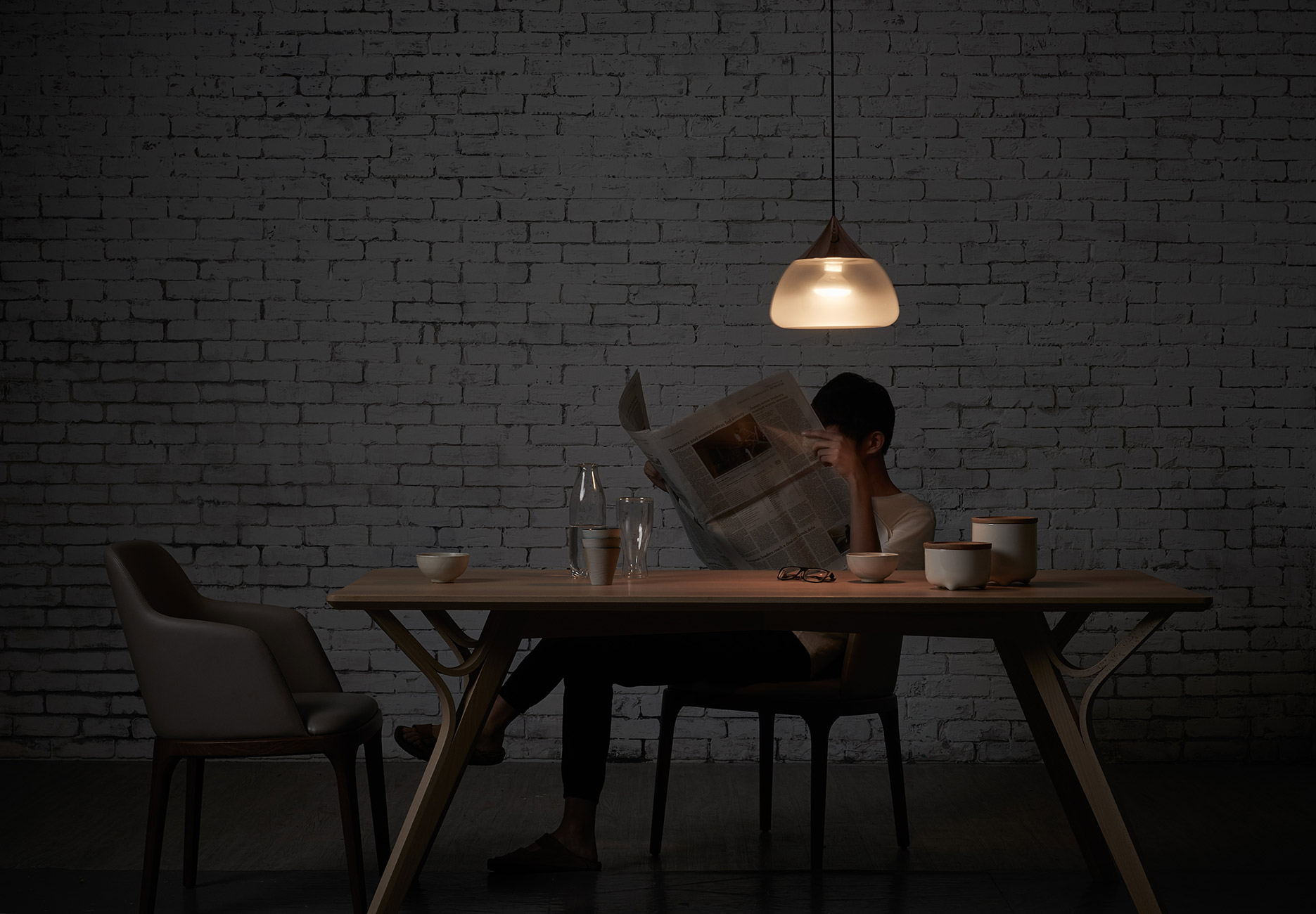Seed Design Lighting - Mist Pendant Light, Chrome | Gessato Design Store