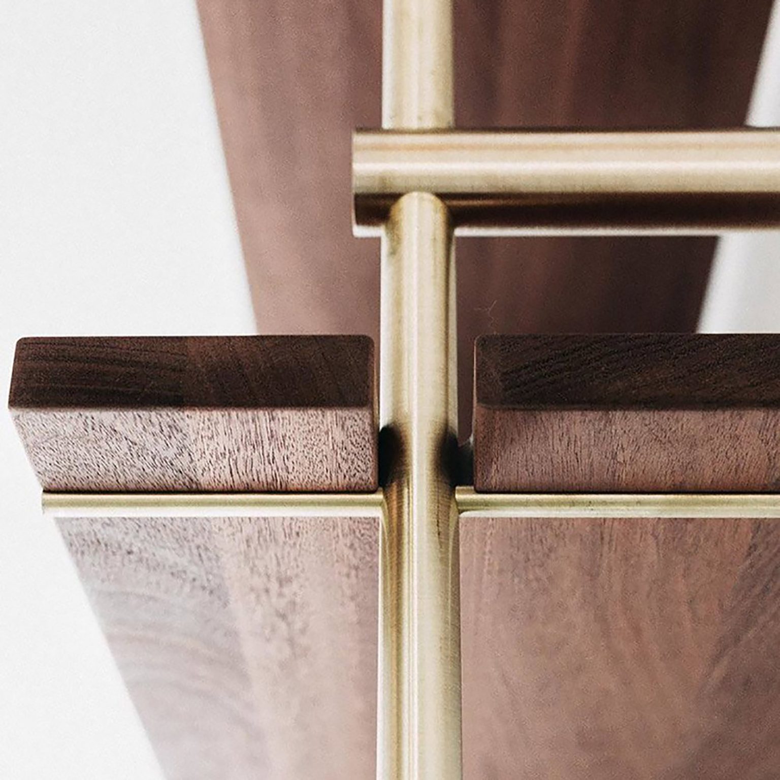Object Interface - Brass Rail Shelving | Gessato Design Store