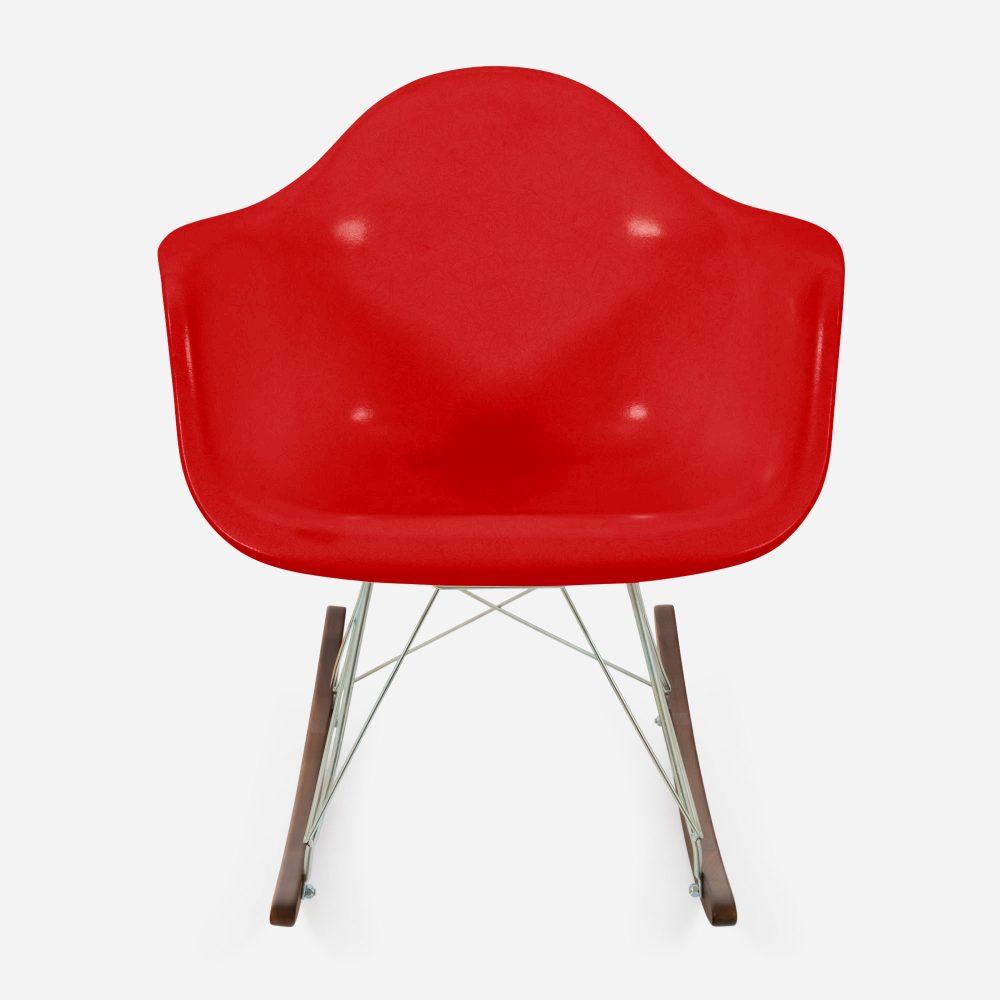 Case Study® Arm Shell Rocker, Red - Gessato Design Store