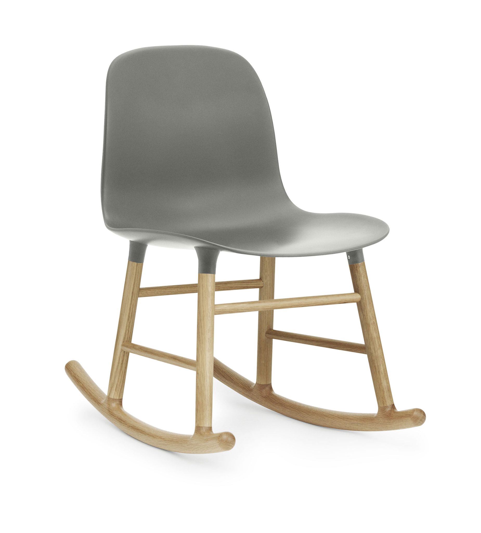 Normann Copenhagen - Form Rocking Chair, Grey | Gessato Design Store