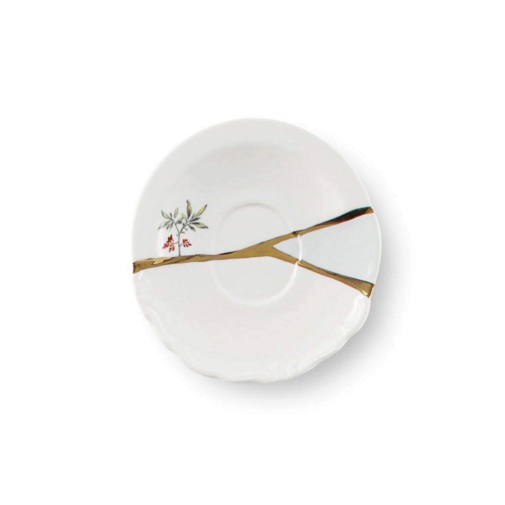 Seletti - Kintsugi Coffee Cup with Saucer n. 3 | Gessato Design Store