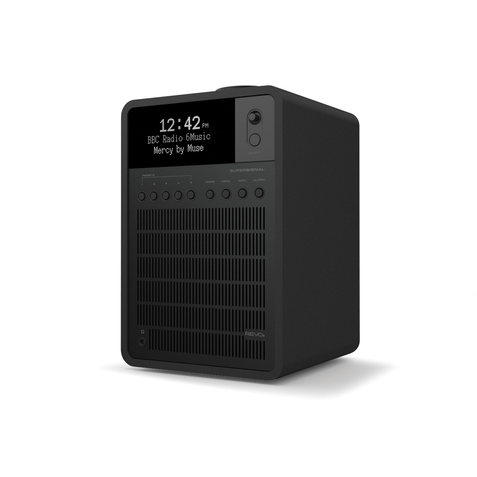 Revo Audio - SuperSignal, Black/Black | Gessato Design Store