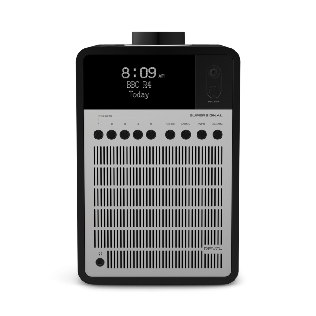 Revo Audio - SuperSignal, Black/Silver | Gessato Design Store