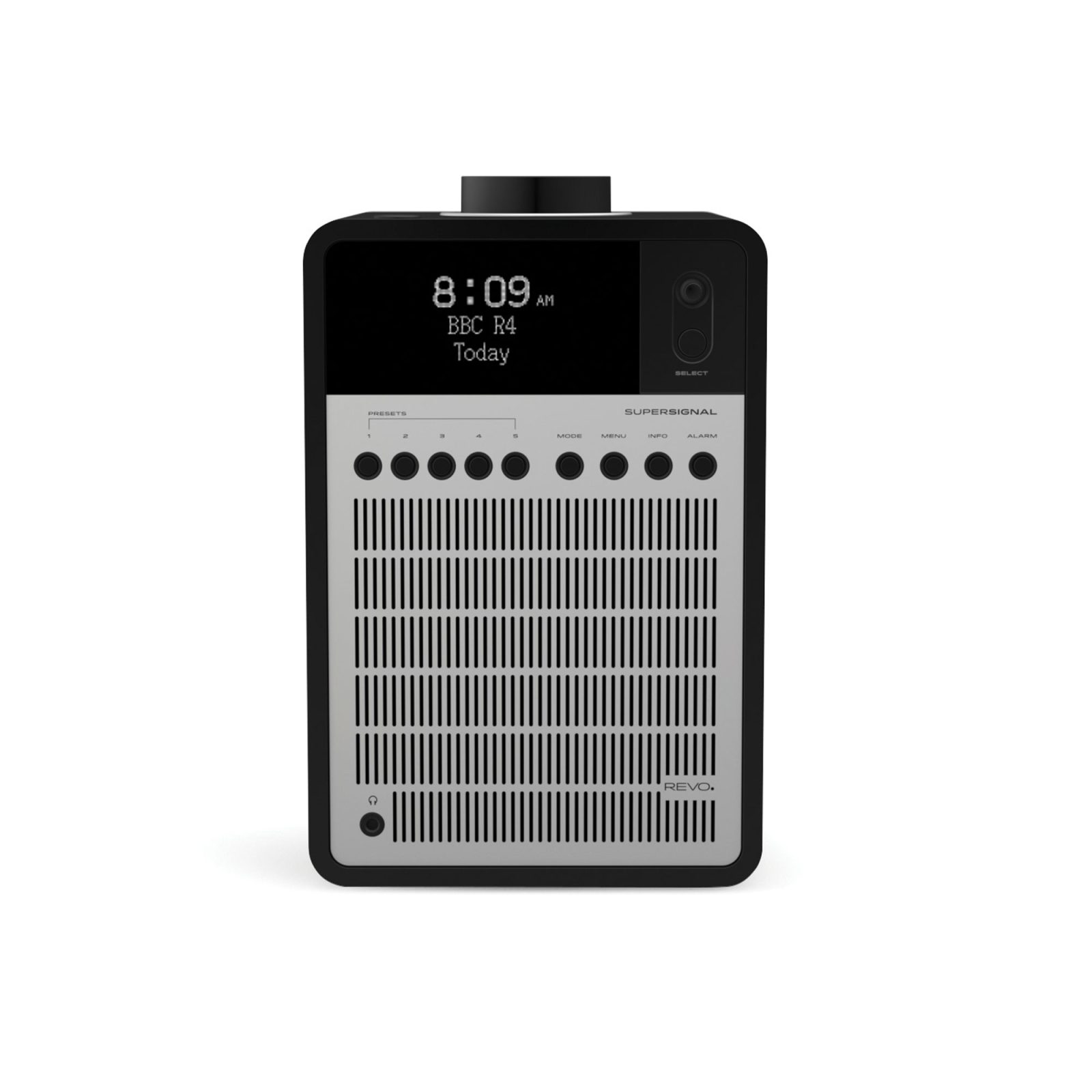 Revo Audio - SuperSignal, Black/Silver | Gessato Design Store