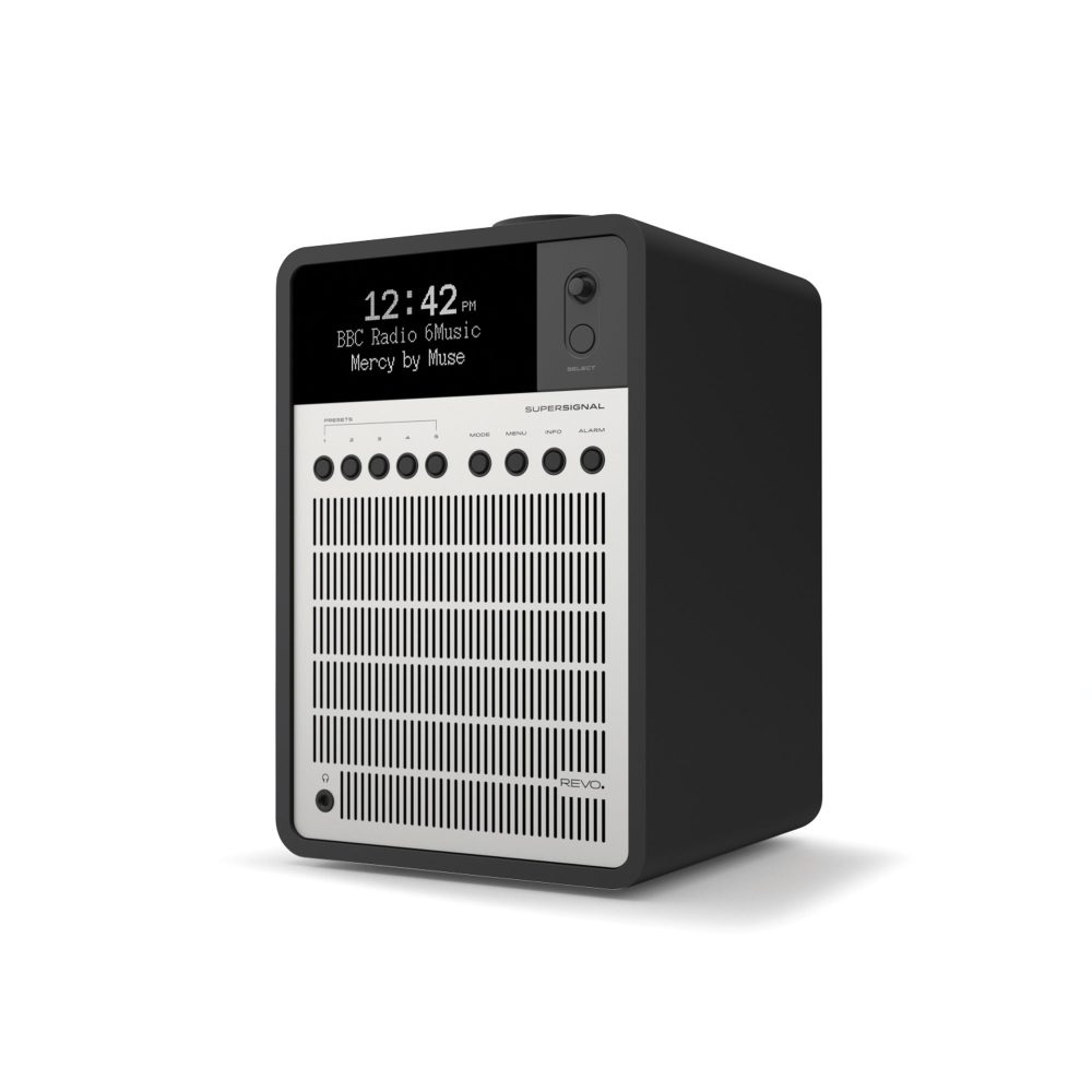 Revo Audio - SuperSignal, Black/Silver | Gessato Design Store