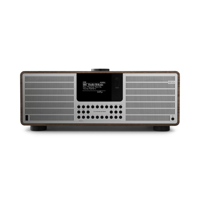 Revo Audio - SuperSystem, Walnut/Silver | Gessato Design Store