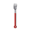 Mono Ring Table Fork, Red - Gessato Design Store