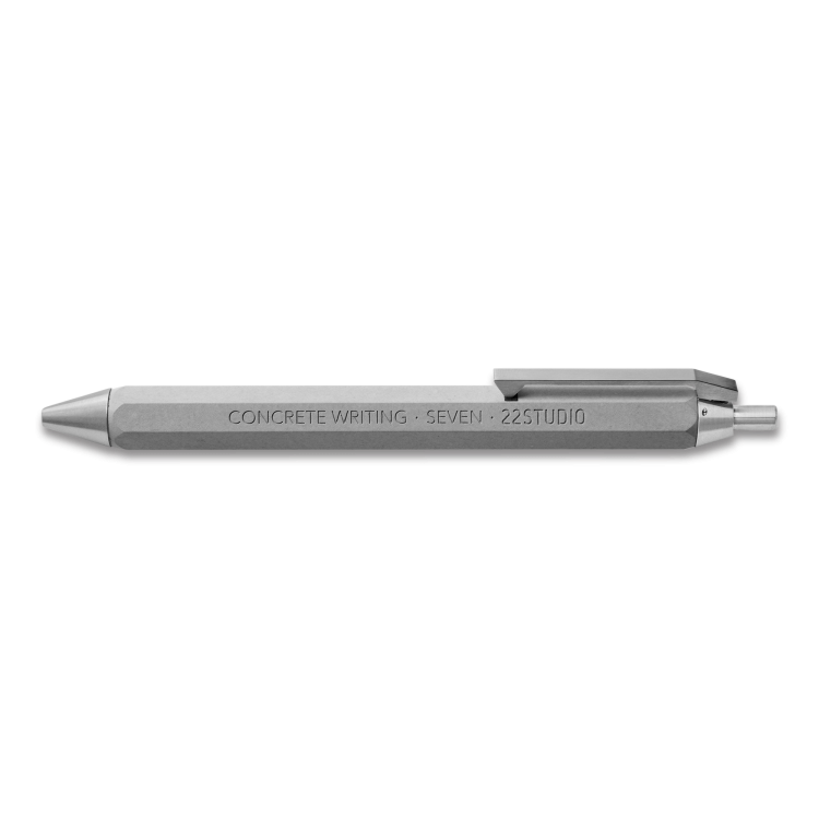 22 Design Studio - Seven Ballpoint Pen | Gessato Design Store