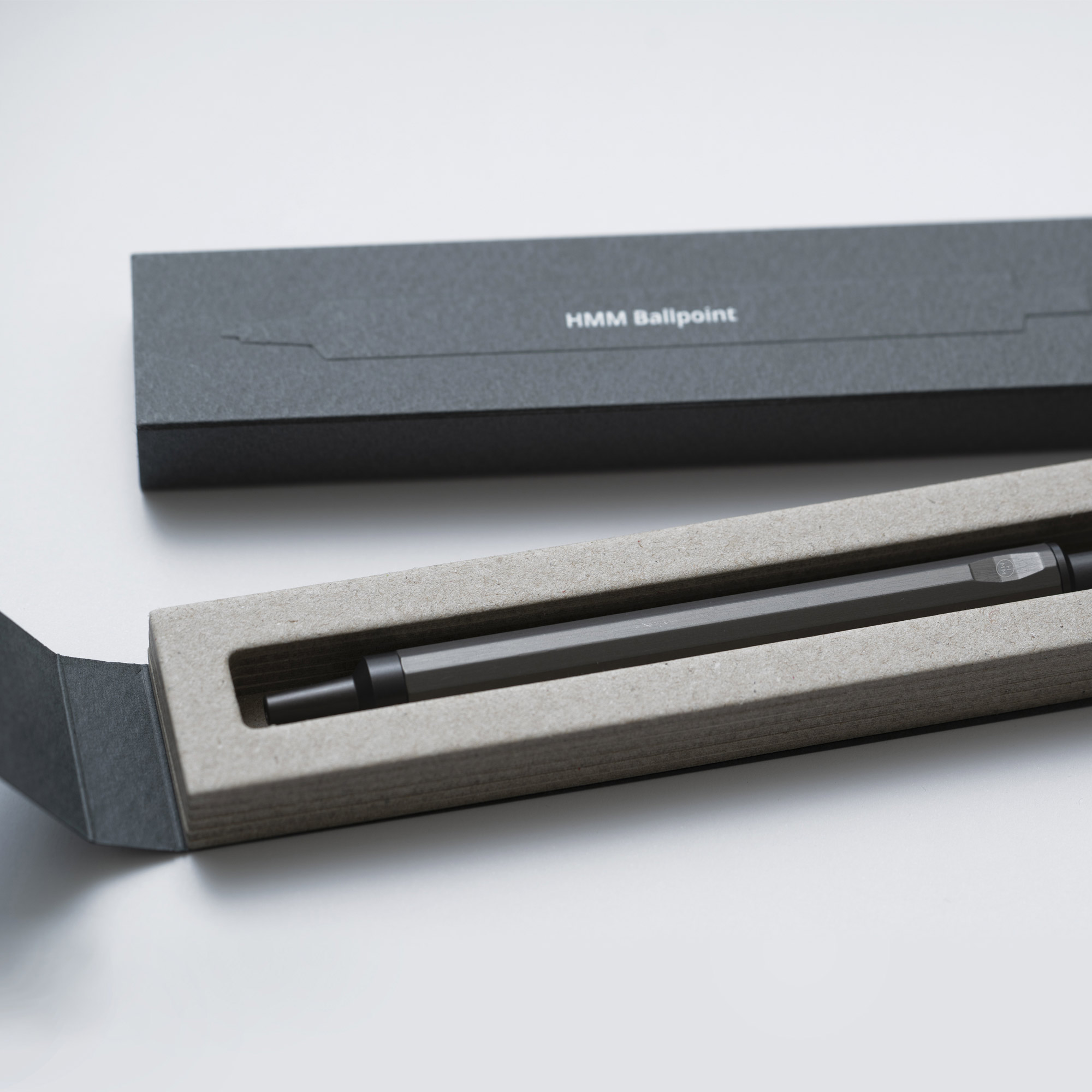HMM Ballpoint Pen, Gunmetal - Gessato Design Store