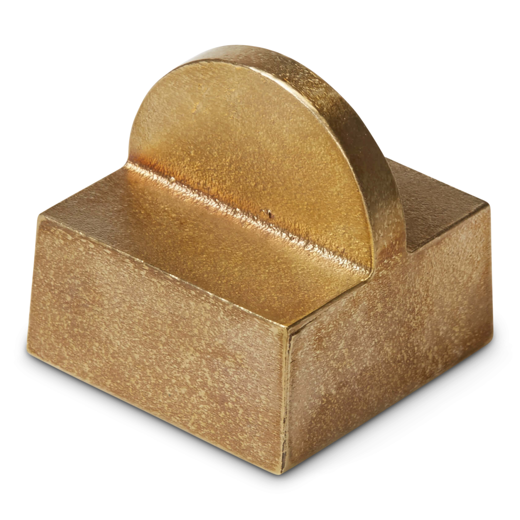 Brass Paper Weight Gessato Design Store