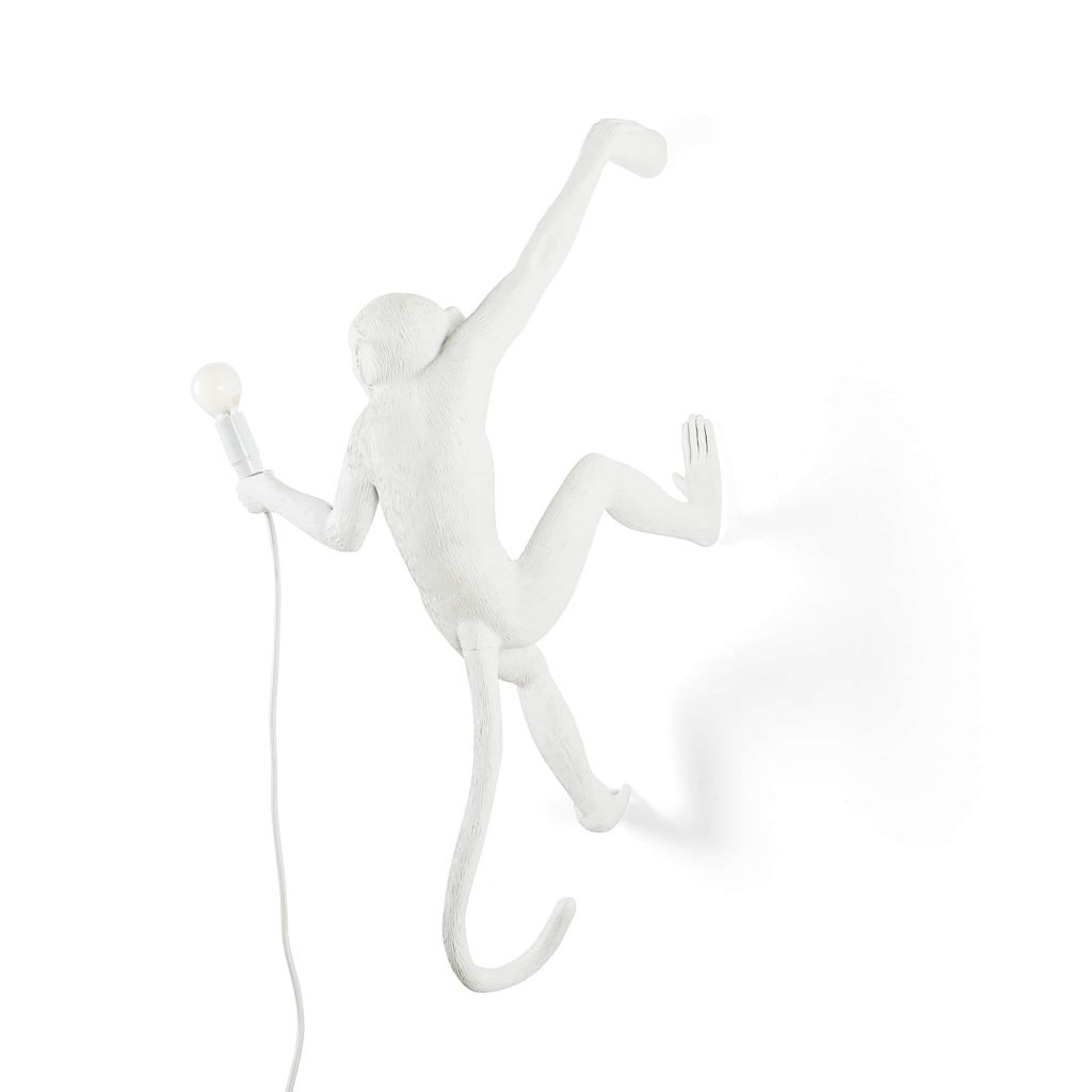 Seletti Monkey Lamp - Hanging White