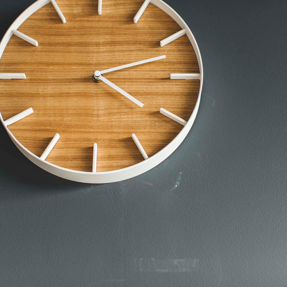 Yamazaki - Rin Wall Clock, Natural | Gessato Design Store