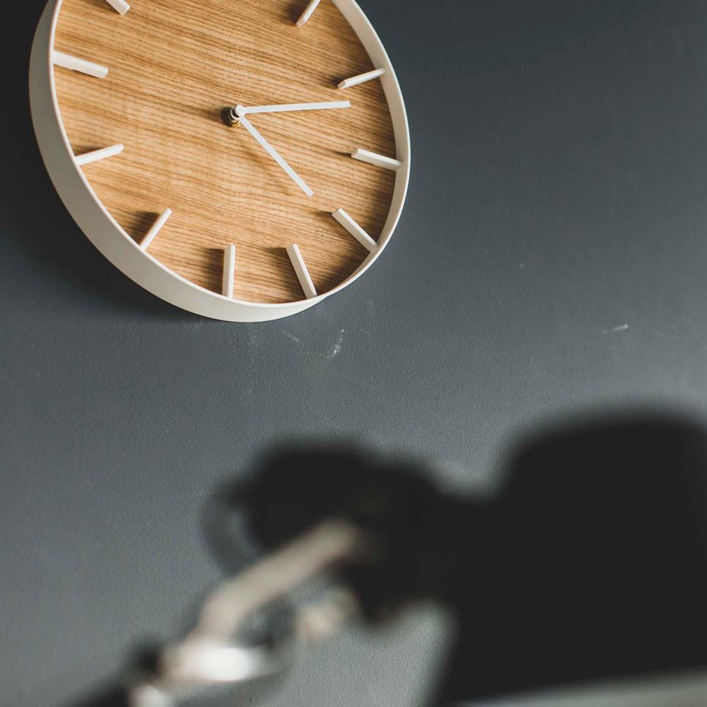 Yamazaki - Rin Wall Clock, Natural | Gessato Design Store