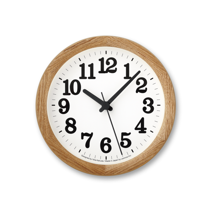 Lemnos - Numbers Clock | Gessato Design Store