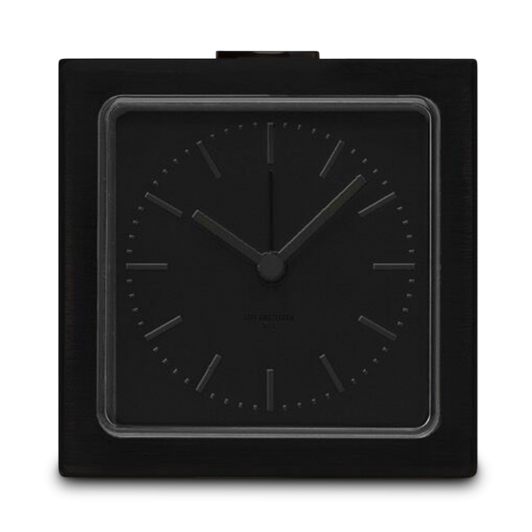 Leff Amsterdam - LEFF Amsterdam Block Alarm Clock, Black | Gessato ...