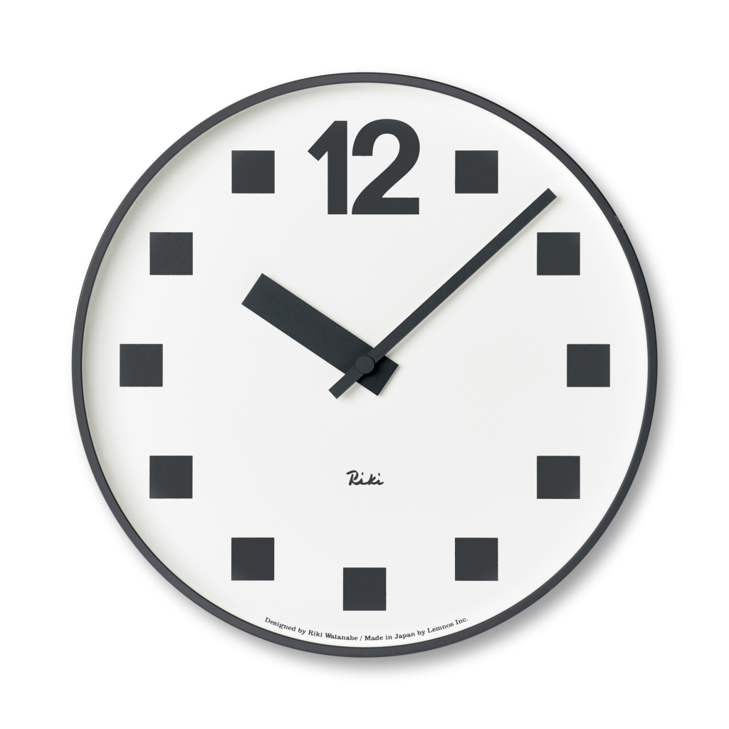 Lemnos - Riki Public Clock, Squares | Gessato Design Store