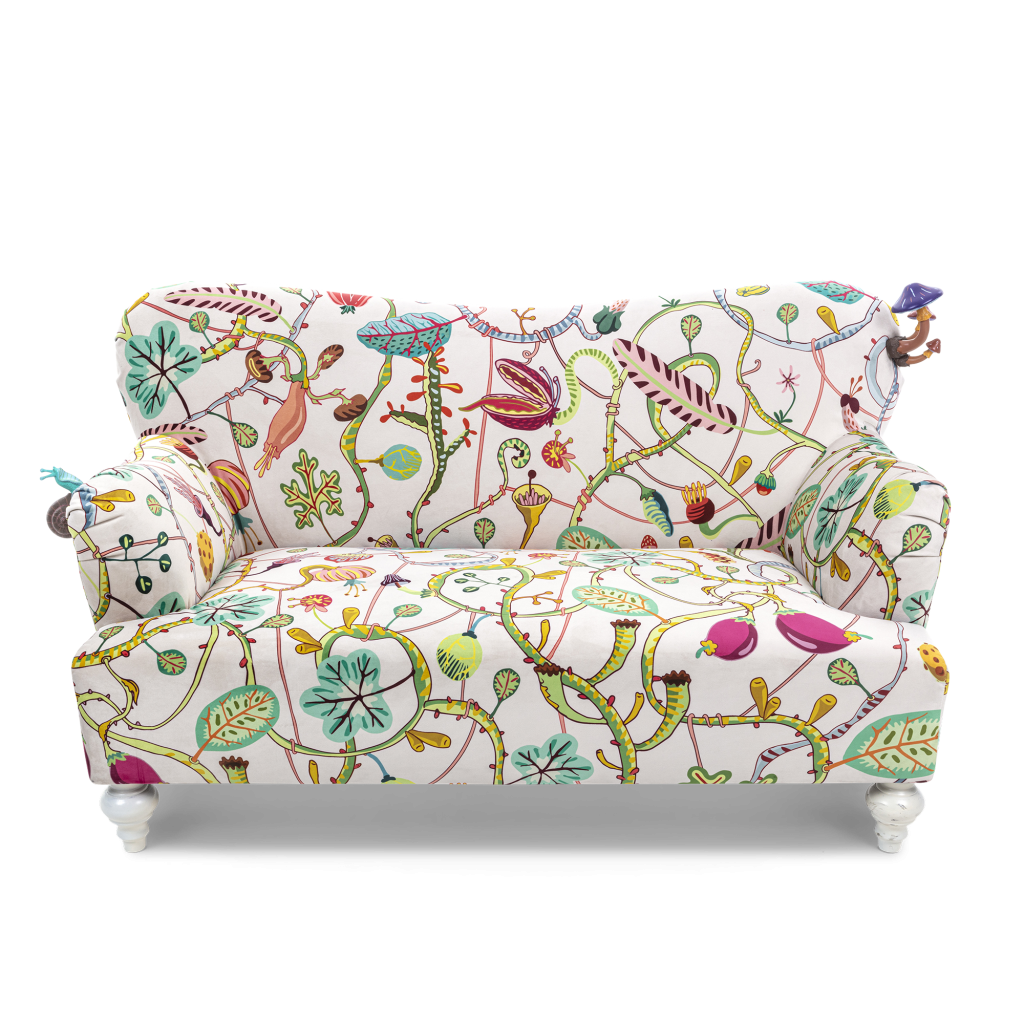 Dase Sofa Center, Soft Bouclé - Natural - Gessato Design Store