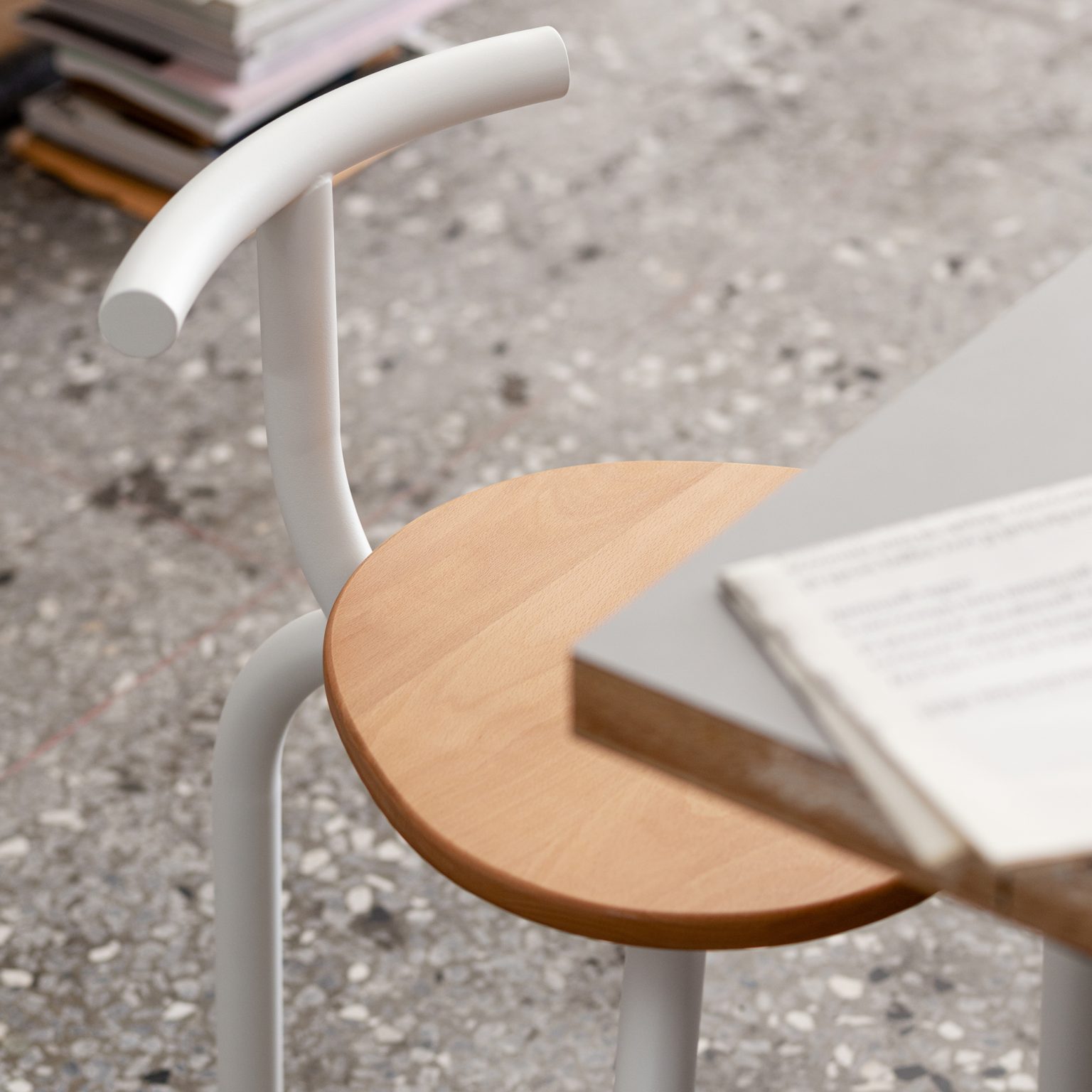 Esaila - Ogle Chair, White | Gessato Design Store