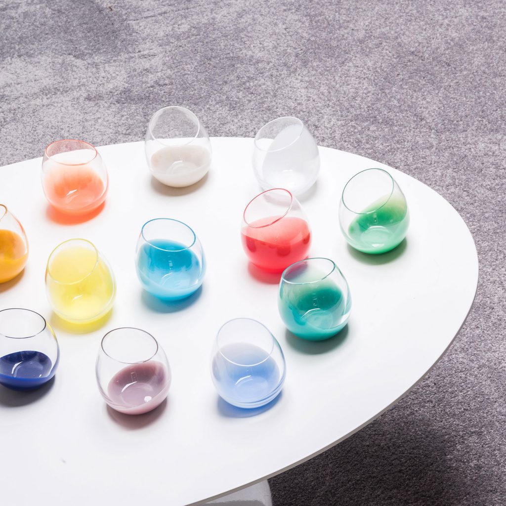 Purho - Fila Glass in Murano Glass by Karim Rashid, Set of 6 | Gessato ...