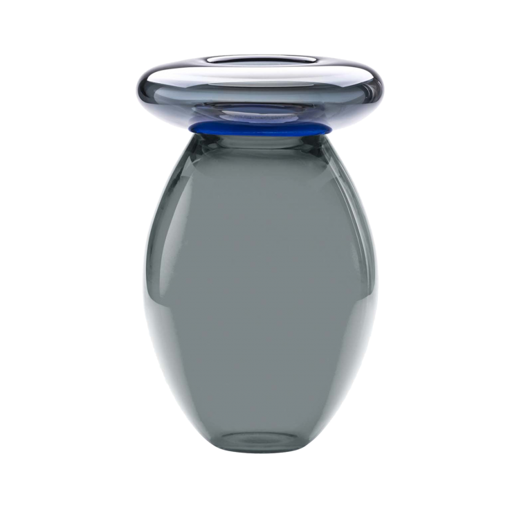 Purho - Queen Blue-Grey Vase by Karim Rashid | Gessato Design Store