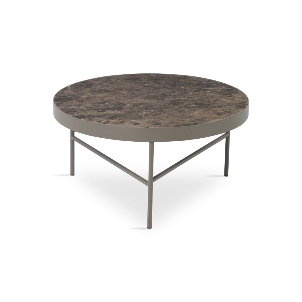Ferm Living - Marble Table - Brown Large | Gessato Design Store
