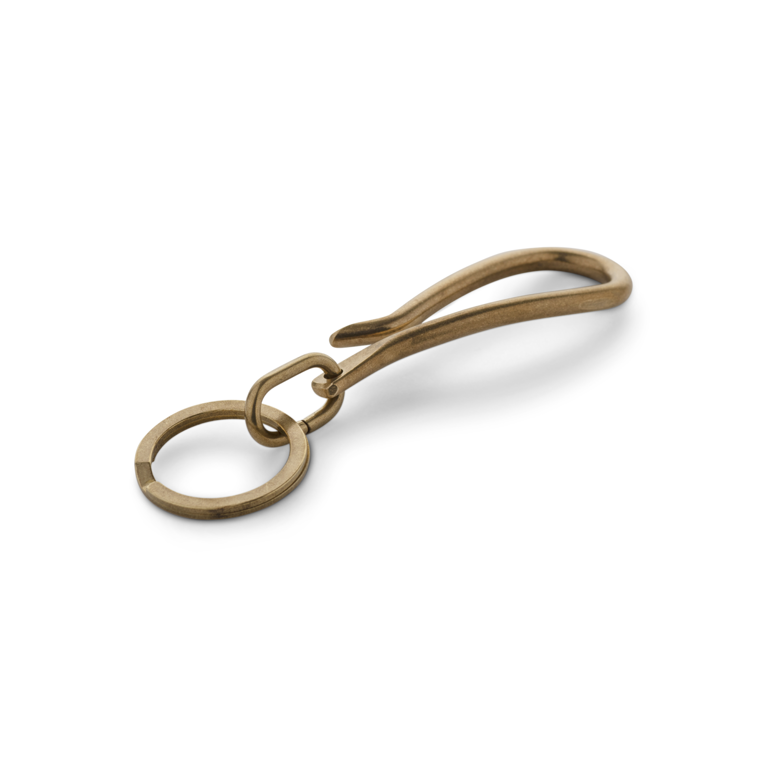 Kobashi Studio - Brass Hook Keychain | Gessato Design Store