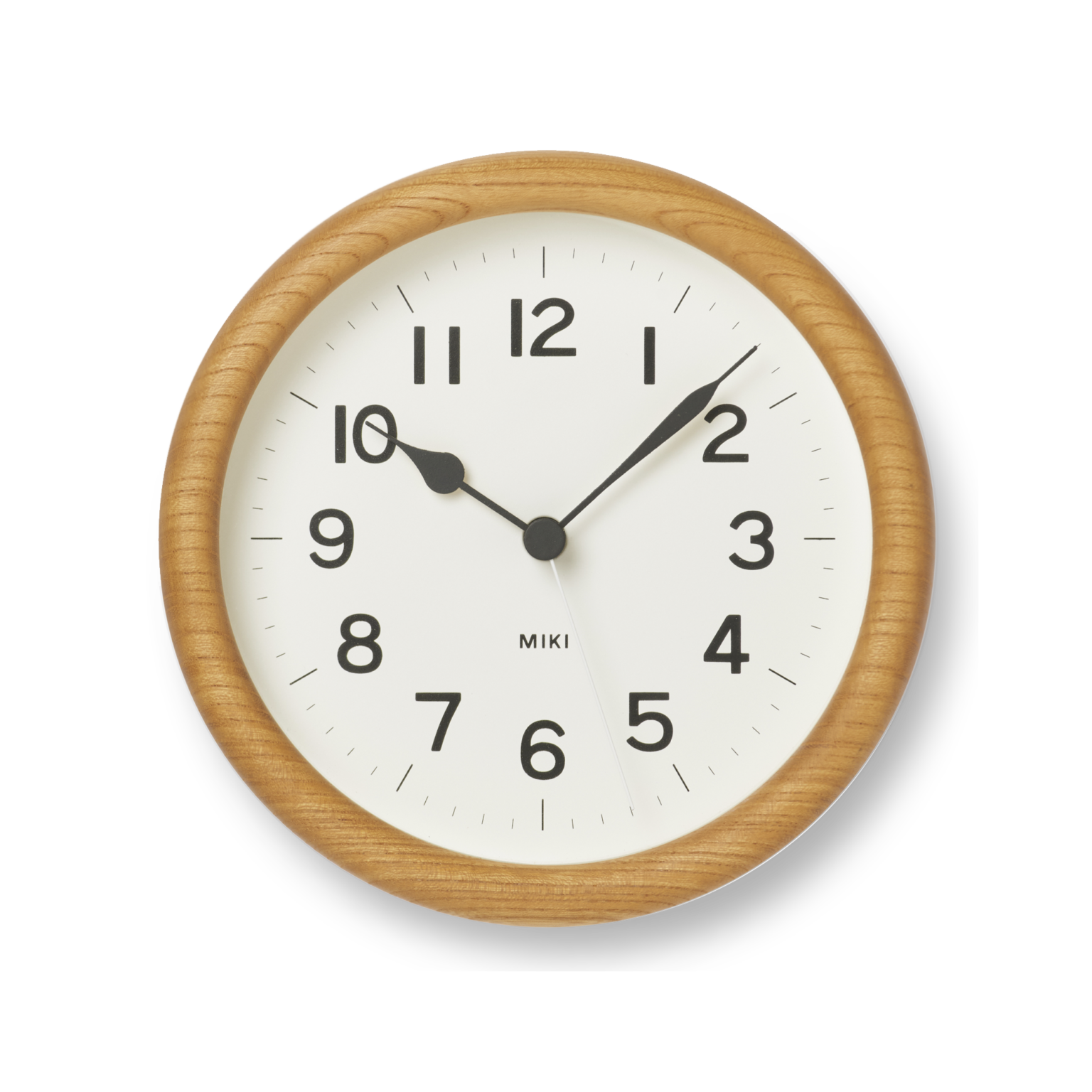 Rin Wall Clock, Natural - Gessato Design Store