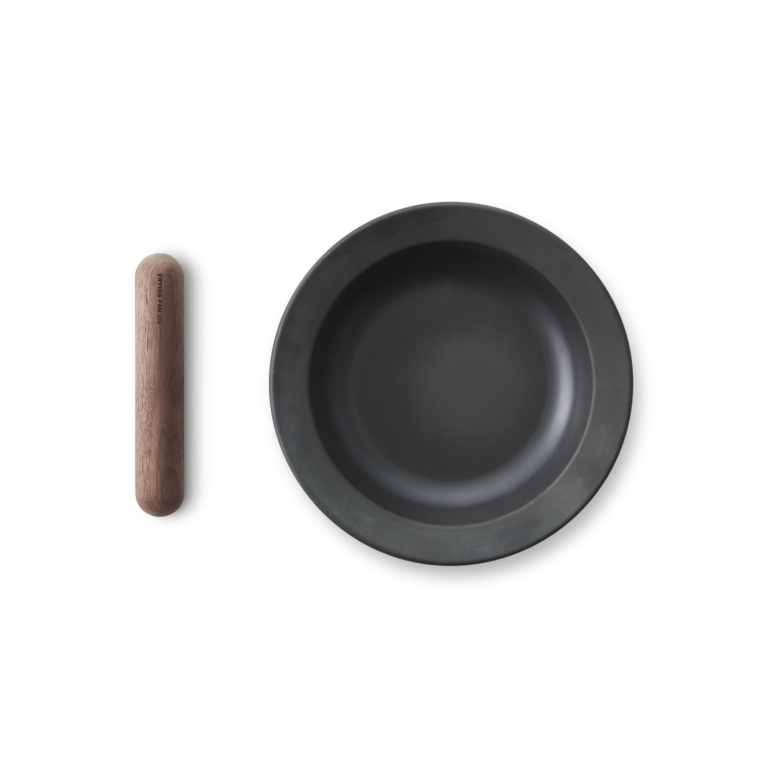 JIU 10 - JIU Frying Pan, Beech Handle | Gessato Design Store