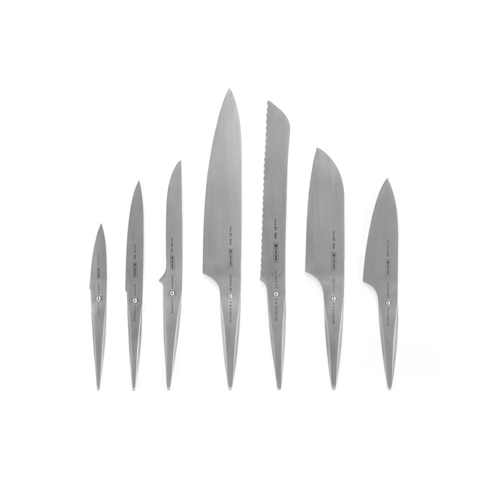 Chroma Knives - Porsche Type 301 Santoku Knife | Gessato Design Store