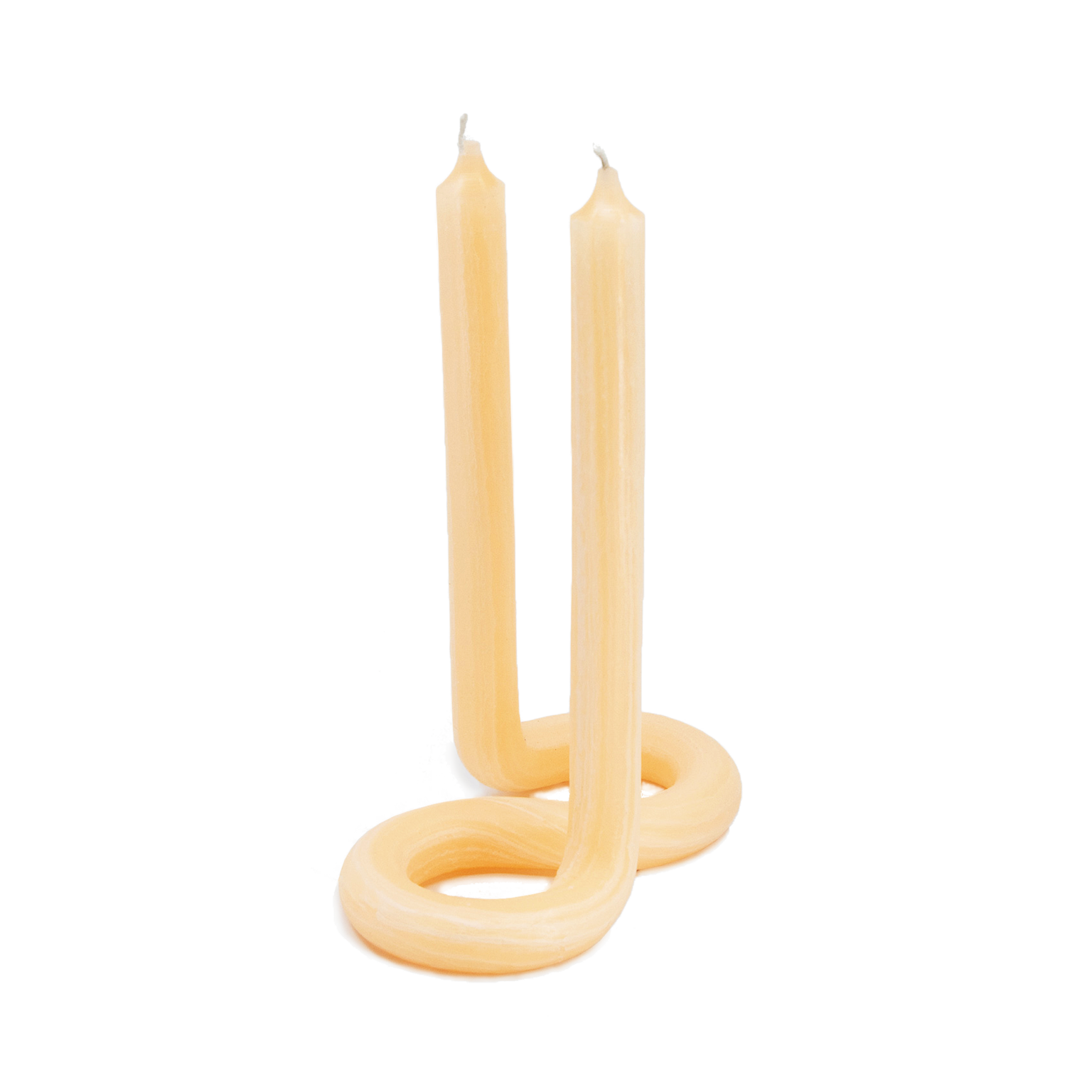 54 Celsius - Wiggle Candles - Orange, Set of 2 | Gessato Design Store