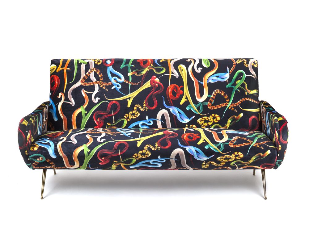 Seletti - Sofa Three Seater Snakes | Gessato Design Store