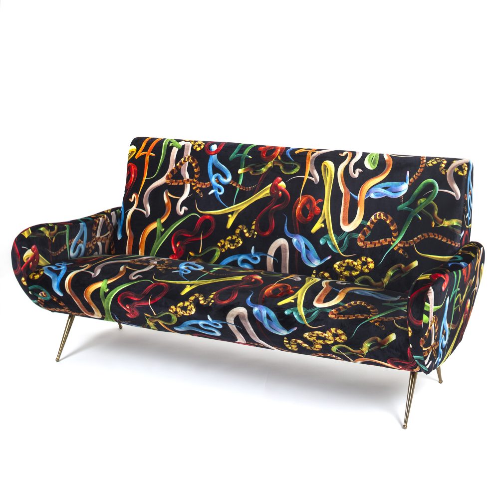 Seletti - Sofa Three Seater Snakes | Gessato Design Store