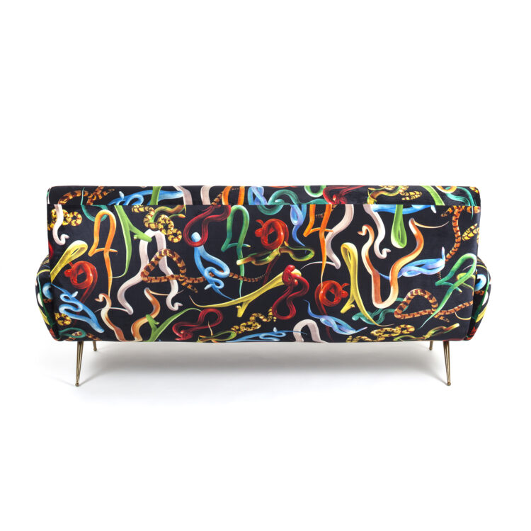 Seletti - Sofa Three Seater Snakes | Gessato Design Store