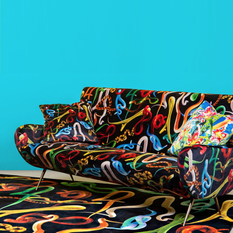 Seletti - Sofa Three Seater Snakes | Gessato Design Store