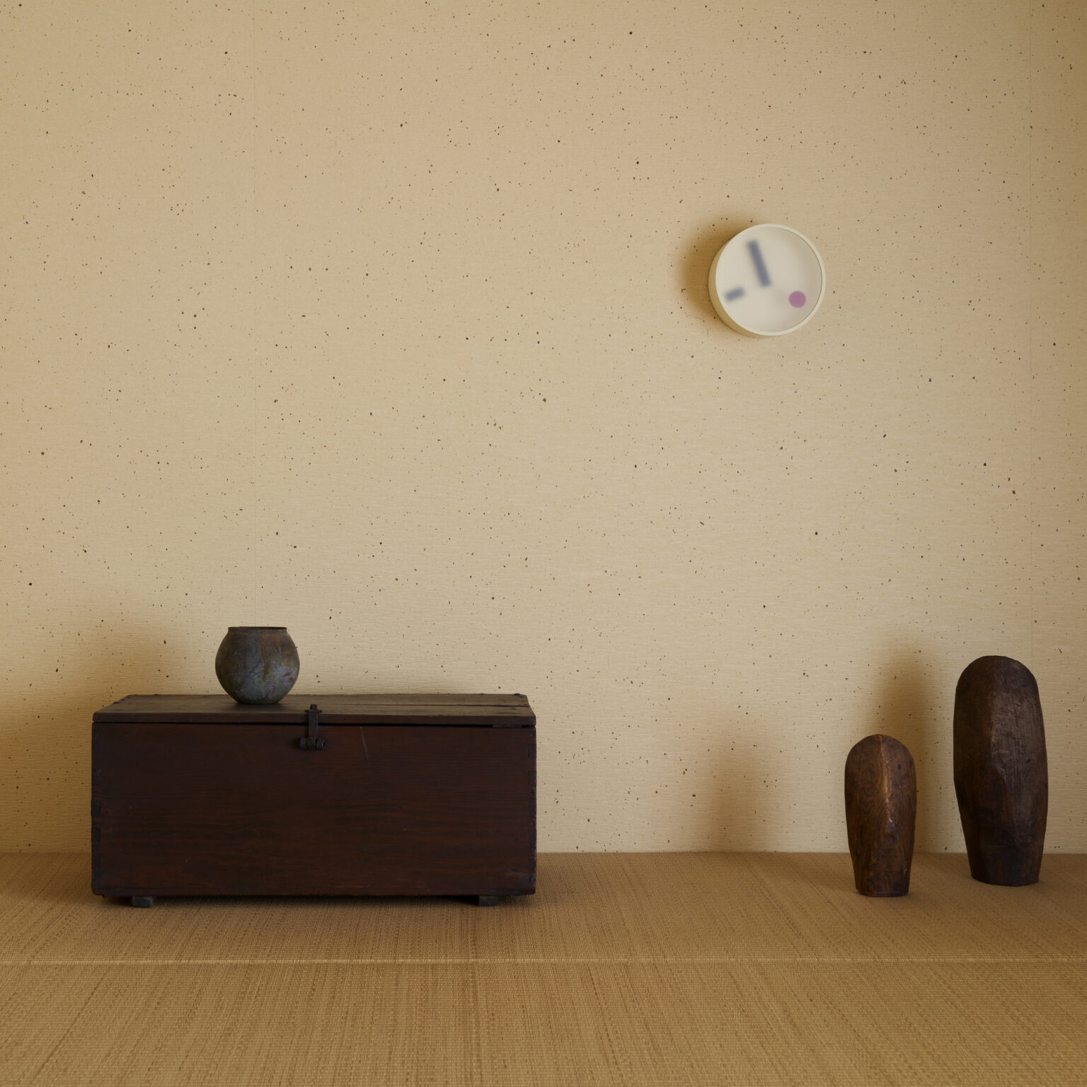 Lemnos - Kehai Wall Clock, Yellow | Gessato Design Store