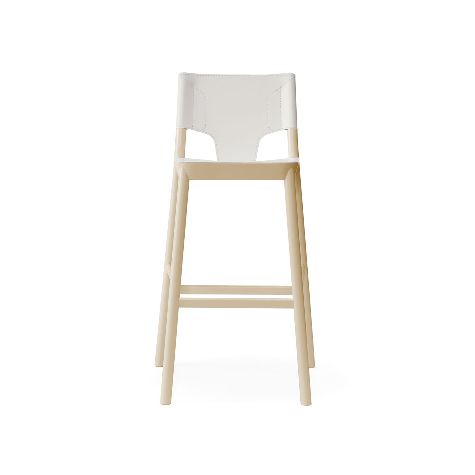 Billiani 1911 - Marimba Bar Stool with Backrest | Gessato Design Store