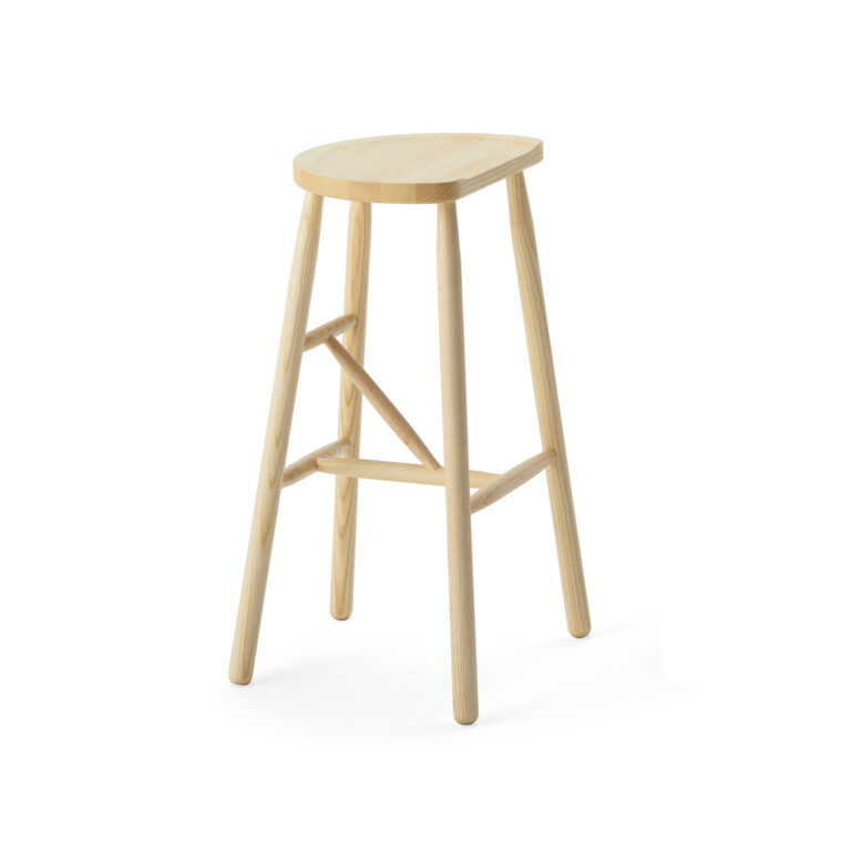 Billiani 1911 - Puccio Wooden Bar Stool | Gessato Design Store