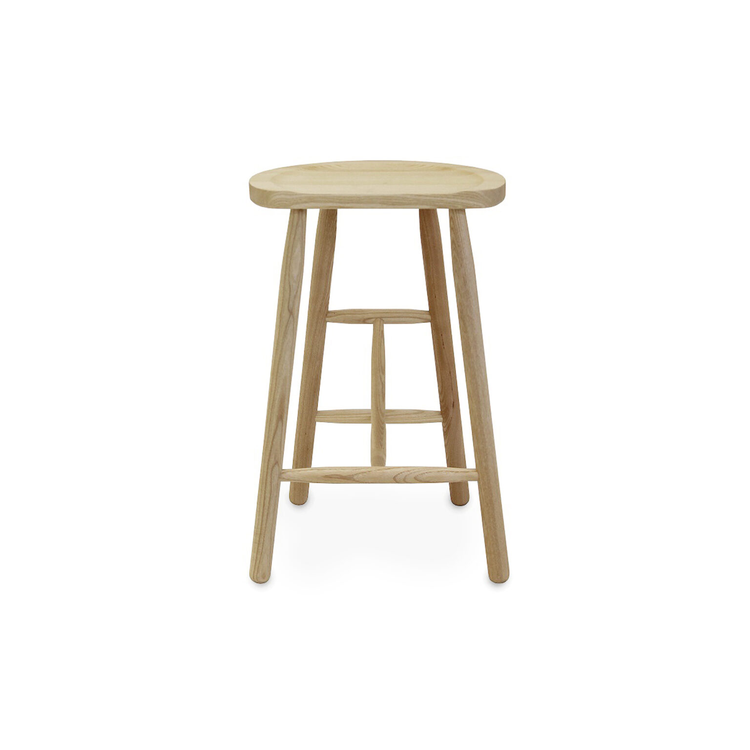 Billiani 1911 - Puccio Wooden Counter Stool | Gessato Design Store