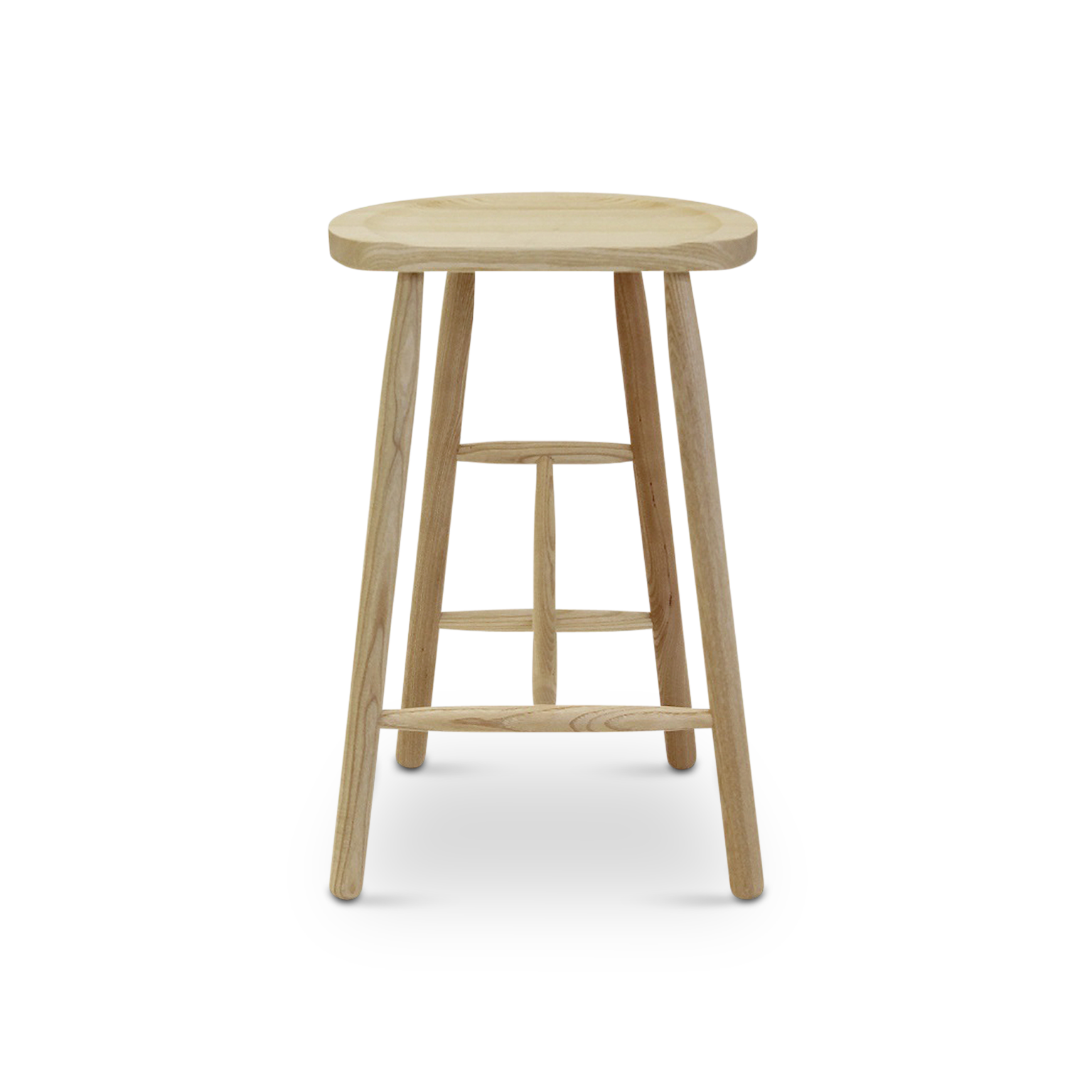 Billiani 1911 - Puccio Wooden Counter Stool | Gessato Design Store