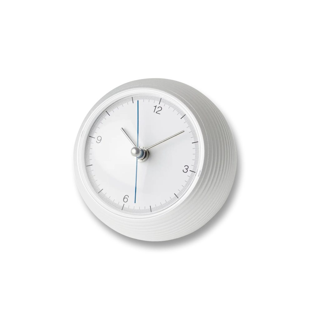 Lemnos - Earth Clock, White | Gessato Design Store