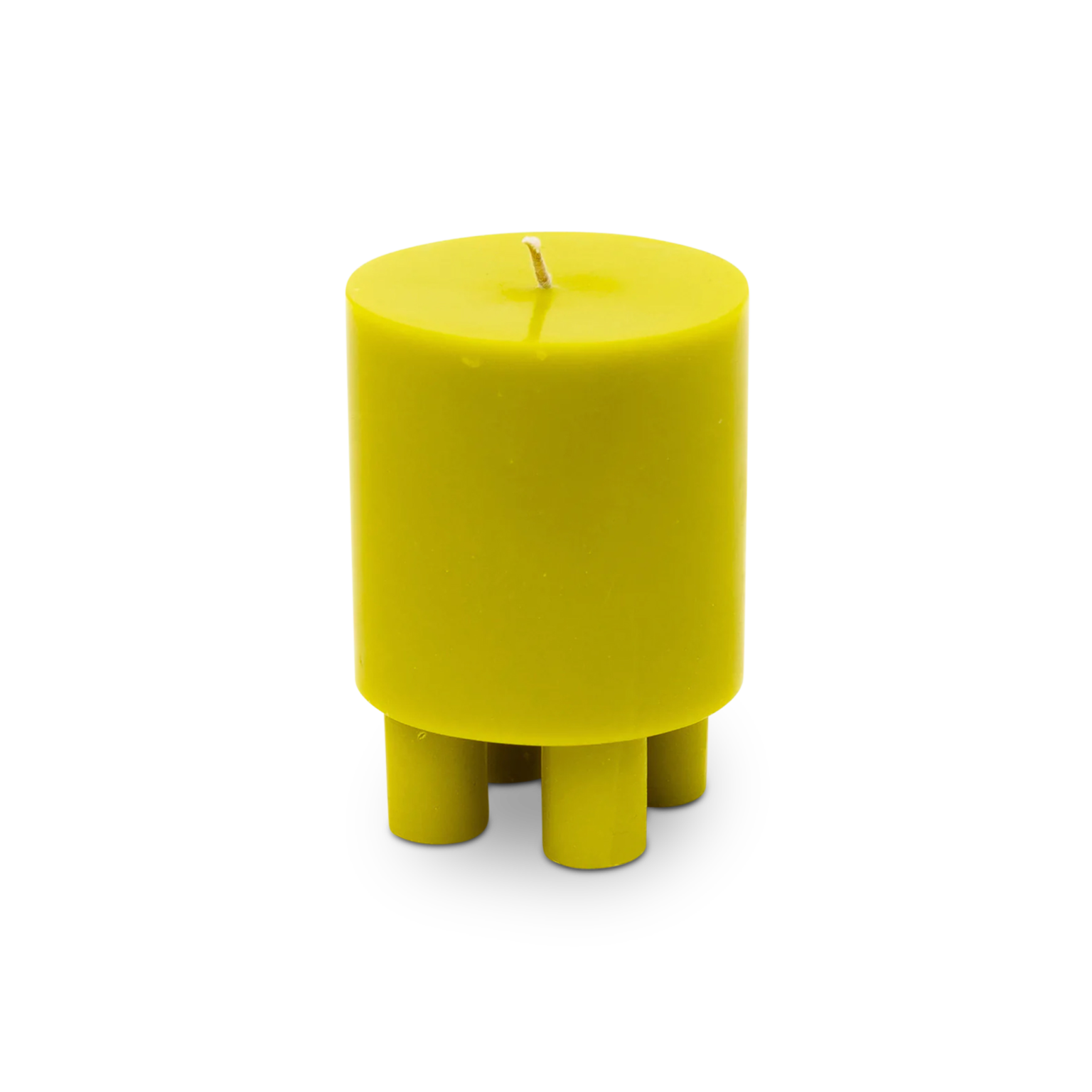 Yod and Co. - Stack Candle Prop, Acid Yellow | Gessato Design Store