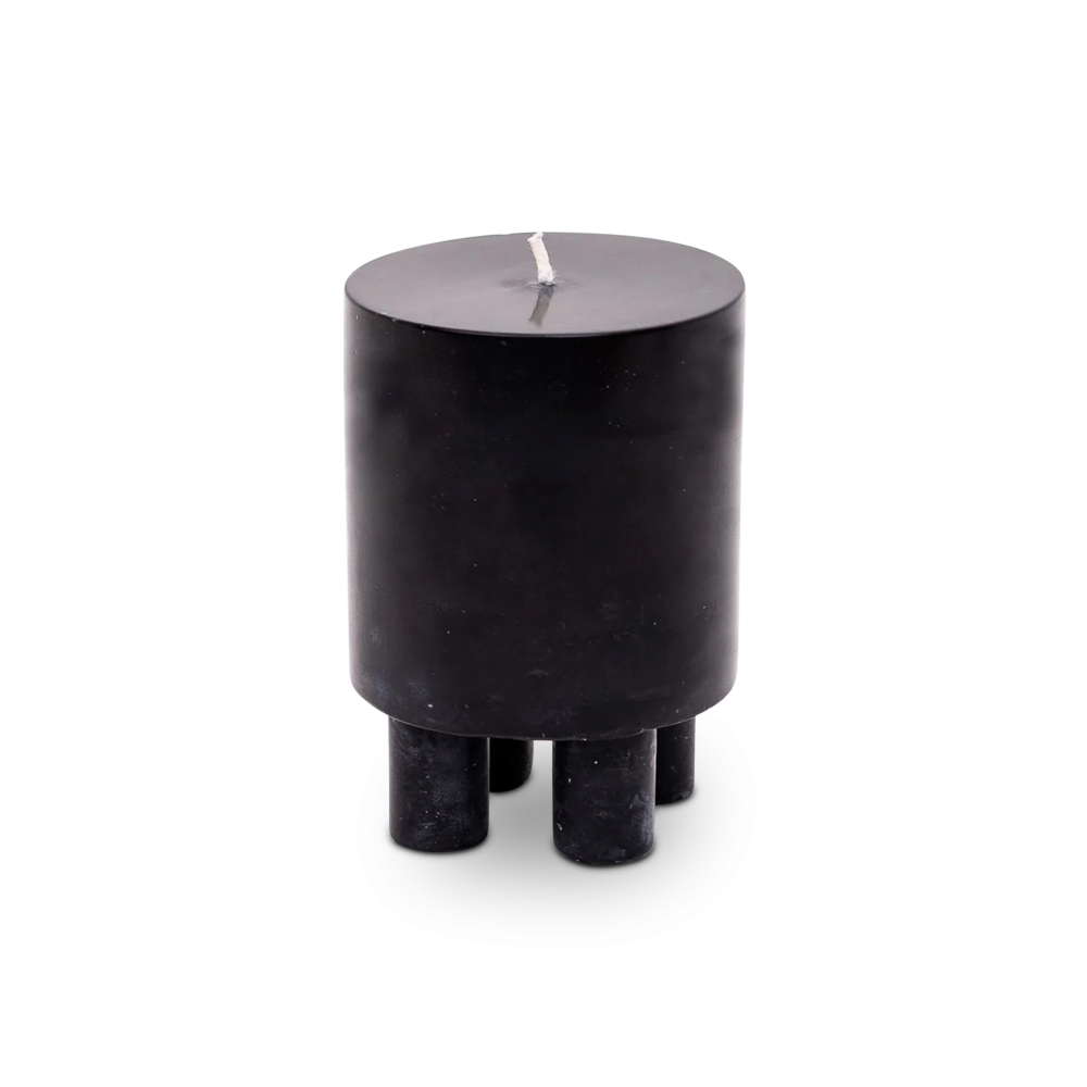 Yod and Co. - Stack Candle Prop, Black | Gessato Design Store