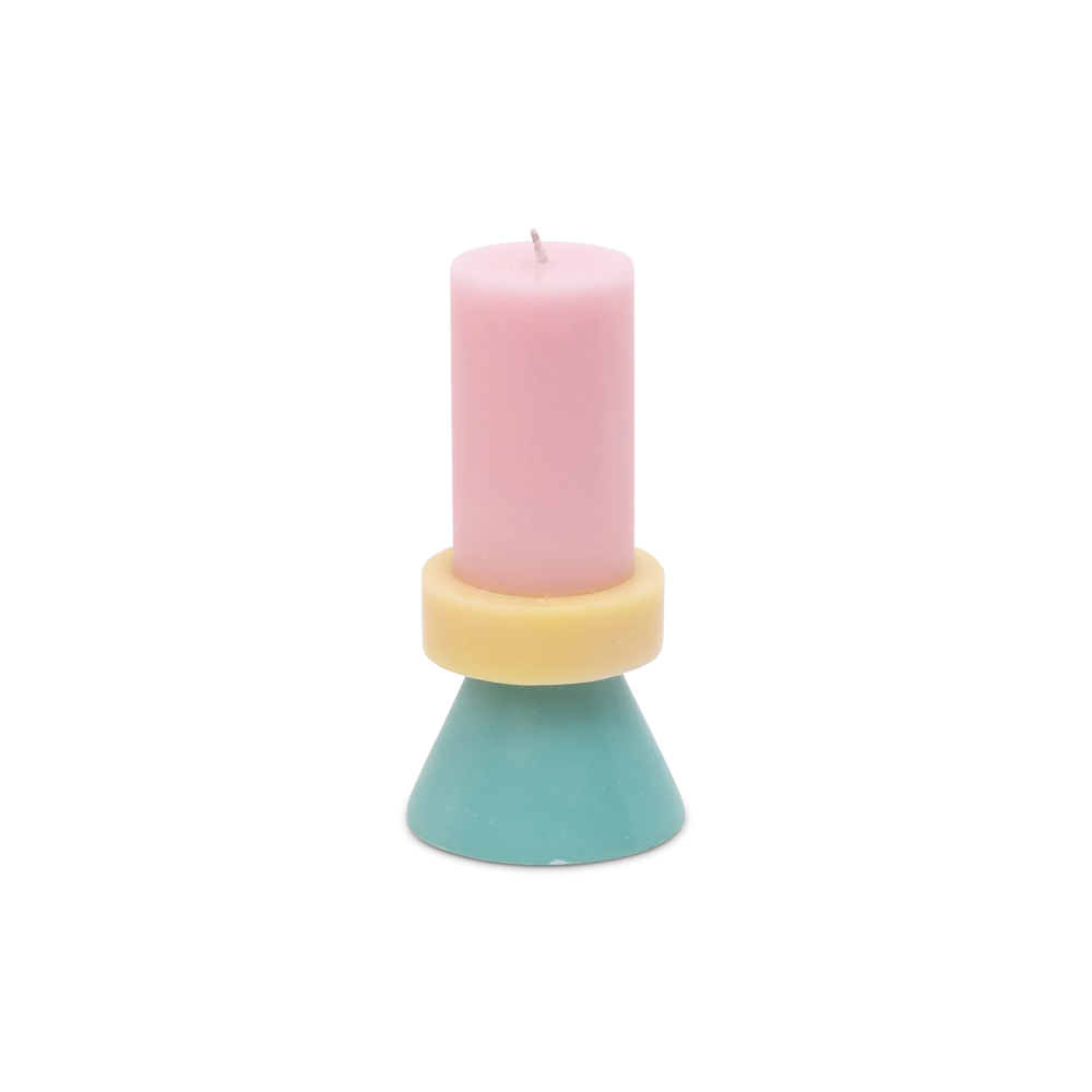 Yod and Co. - Stack Candle Tall, Pink | Gessato Design Store