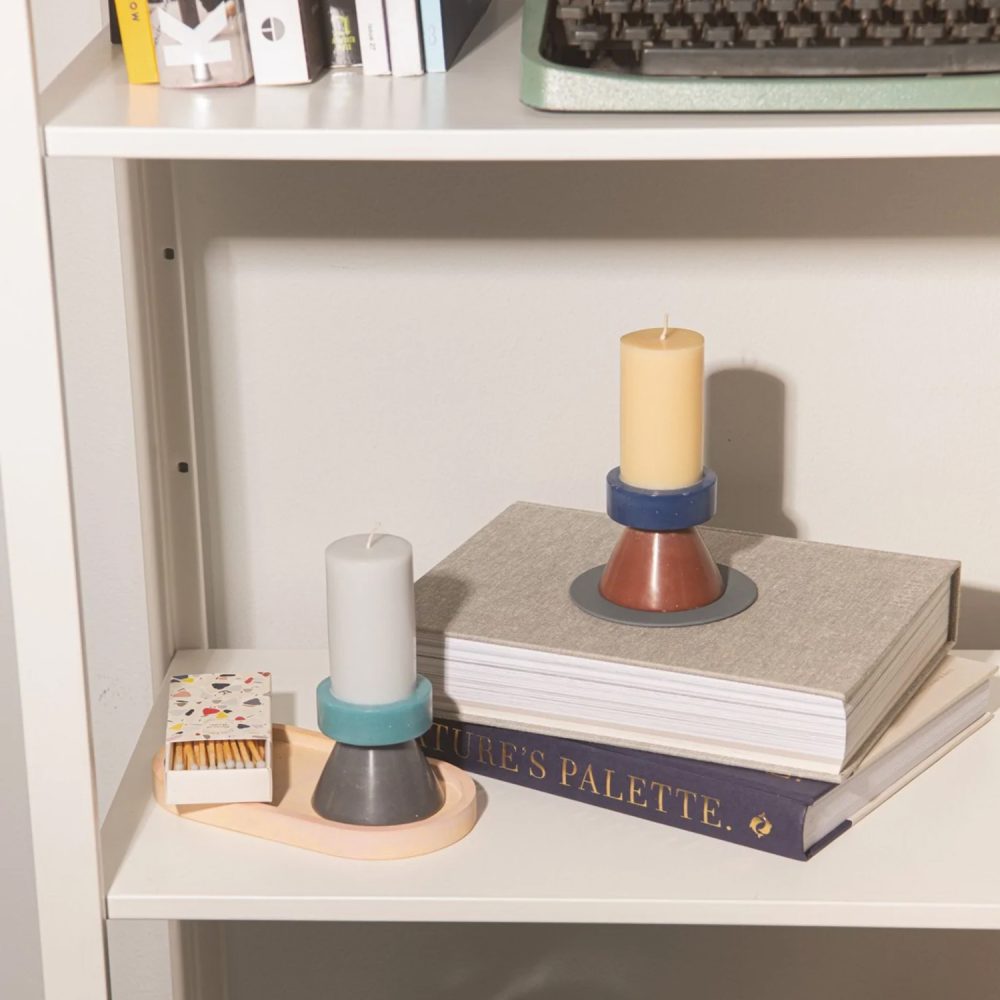 Yod and Co. - Stack Candle Tall, Pink | Gessato Design Store